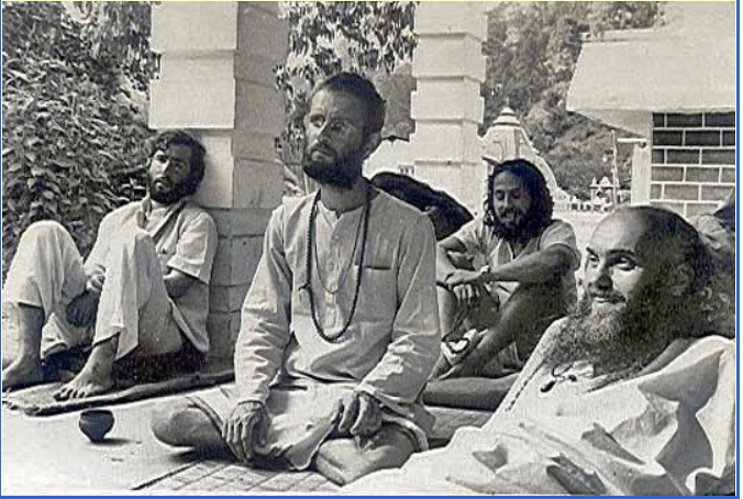 Ram Dass Met Maharaj Ji at the Ganges - Baba Neem Karoli